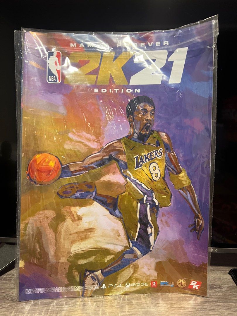 Kobe NBA 2K Poster, Hobbies & Toys, Memorabilia & Collectibles, Fan ...