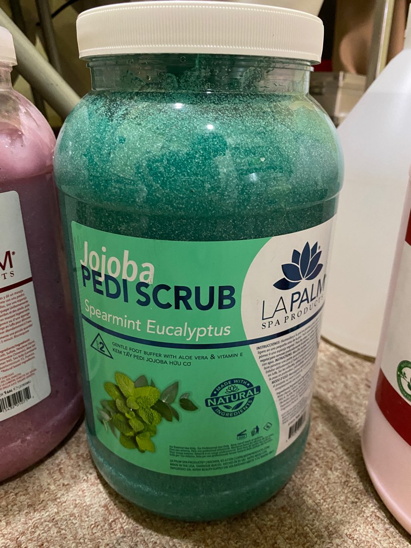 La Palm Scrub Gallon x3, Beauty & Personal Care, Foot Care on Carousell