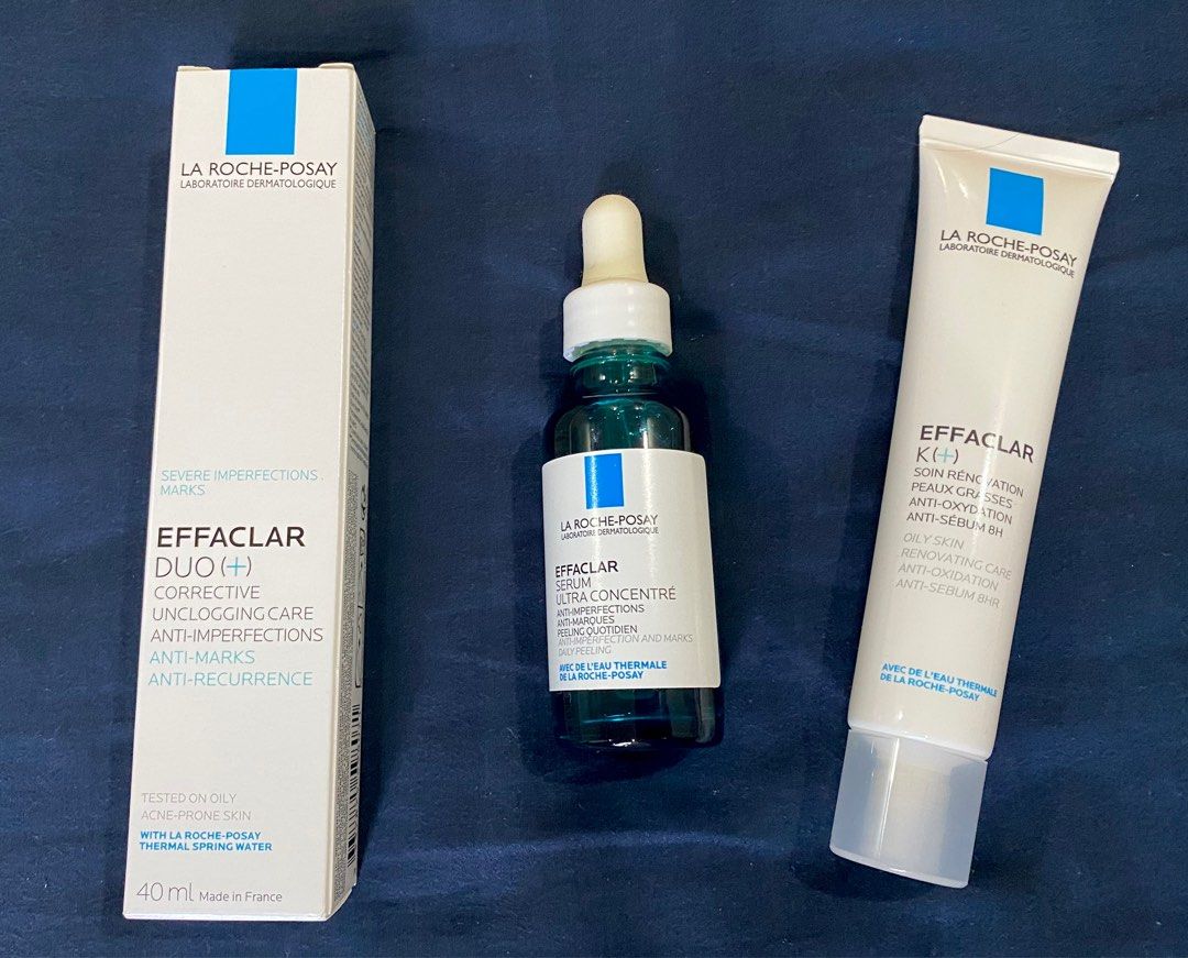 La Roche Posay - Effaclar K+ | Effaclar Duo (+) | Effaclar Serum ...