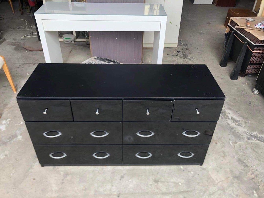 Lateral tv rack with drawers Up to 50 inches 46L x 16W x 25W inches In ...