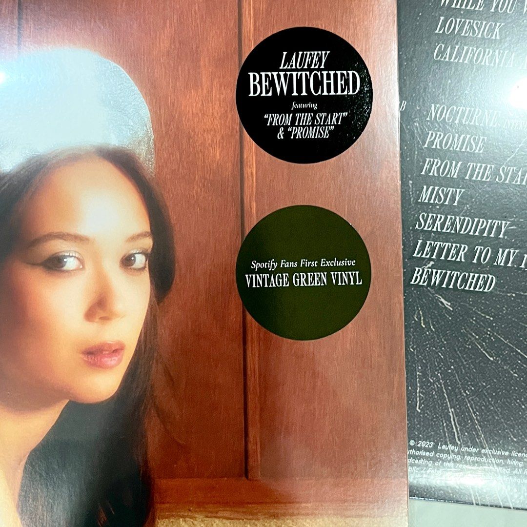 Laufey - Bewitched (Spotify Fans First Exclusive Vintage Green Vinyl ...