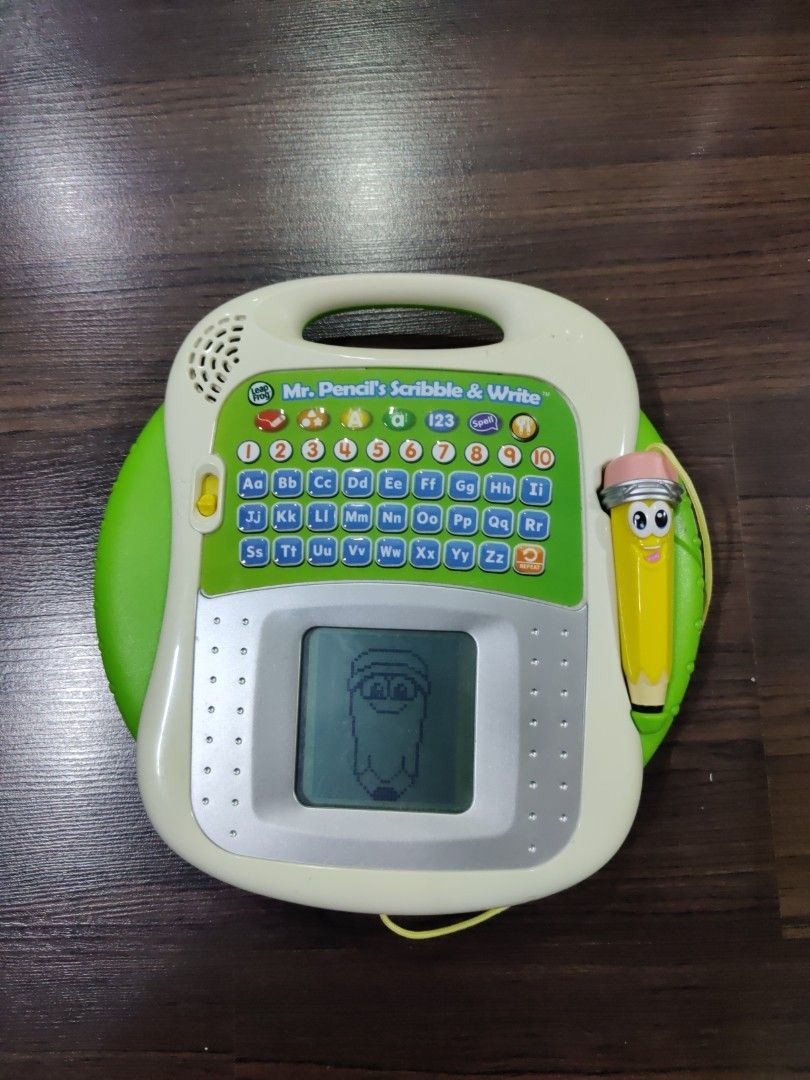 Leap Frog Mr Pencil's scribble and write, Hobbies & Toys, Toys & Games ...