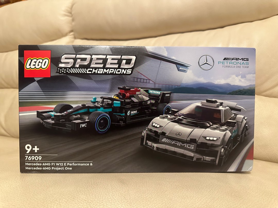 Lego 76909 Mercedes-AMG F1 W12 E Performance & Mercedes-AMG Project One ...