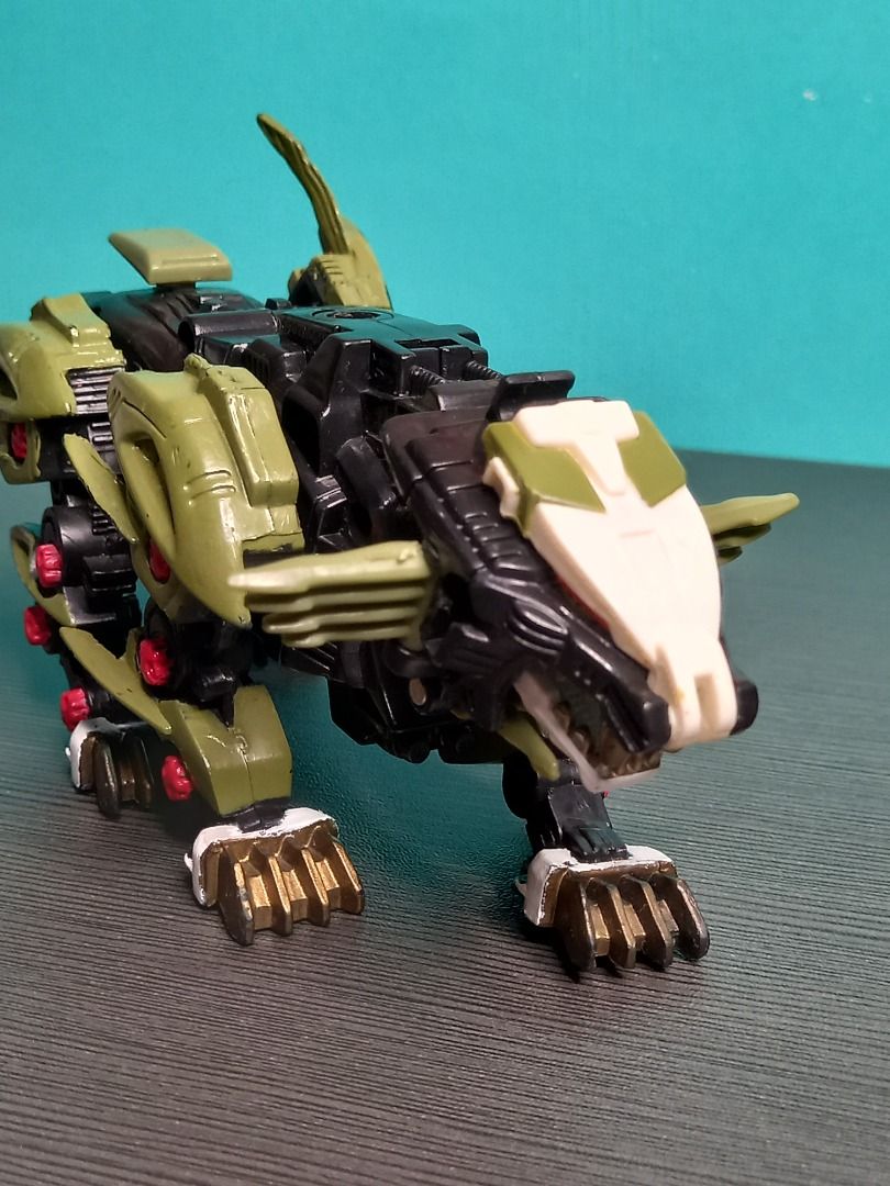 "Liger Zero Panzer Green White" Zoids 2002 Tomy Hasbro, Hobbies & Toys ...