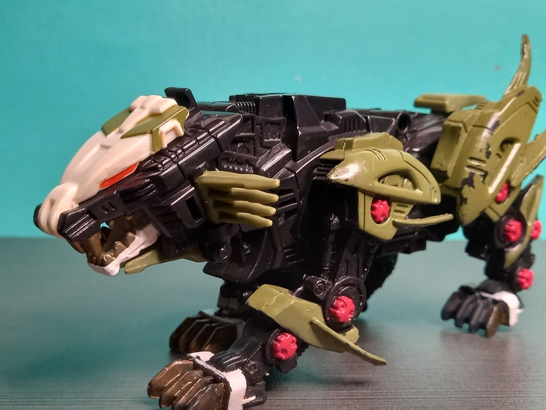 "Liger Zero Panzer Green White" Zoids 2002 Tomy Hasbro, Hobbies & Toys ...