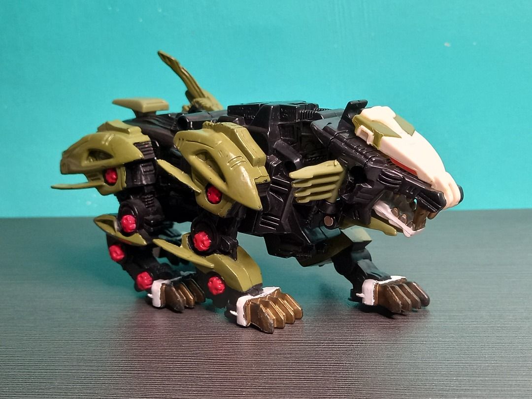 "Liger Zero Panzer Green White" Zoids 2002 Tomy Hasbro, Hobbies & Toys ...