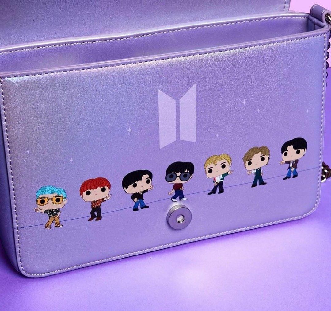 Limited Edition Loungefly Funko Pop x BTS Quilted Backpack / Long ...