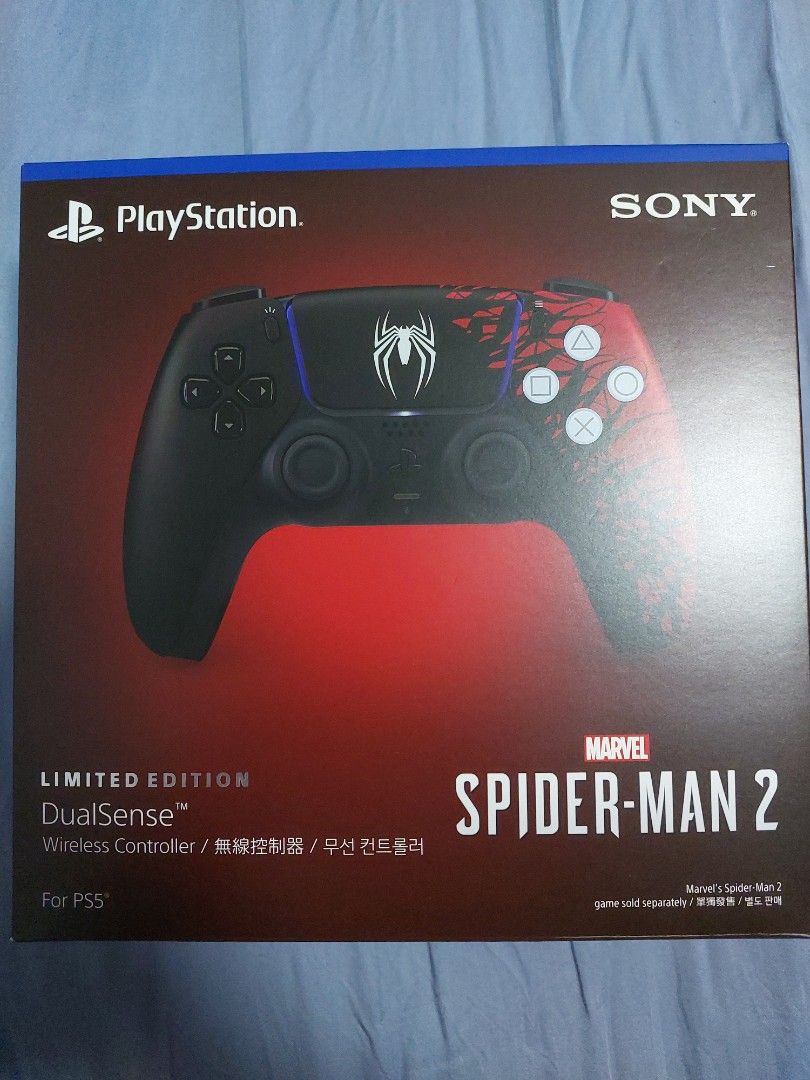 Limited Edition Ps5 Spiderman Controller dualsense, Video Gaming ...