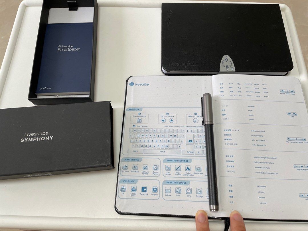 Livescribe smart pen and notebook, Computers & Tech, Office & Business ...