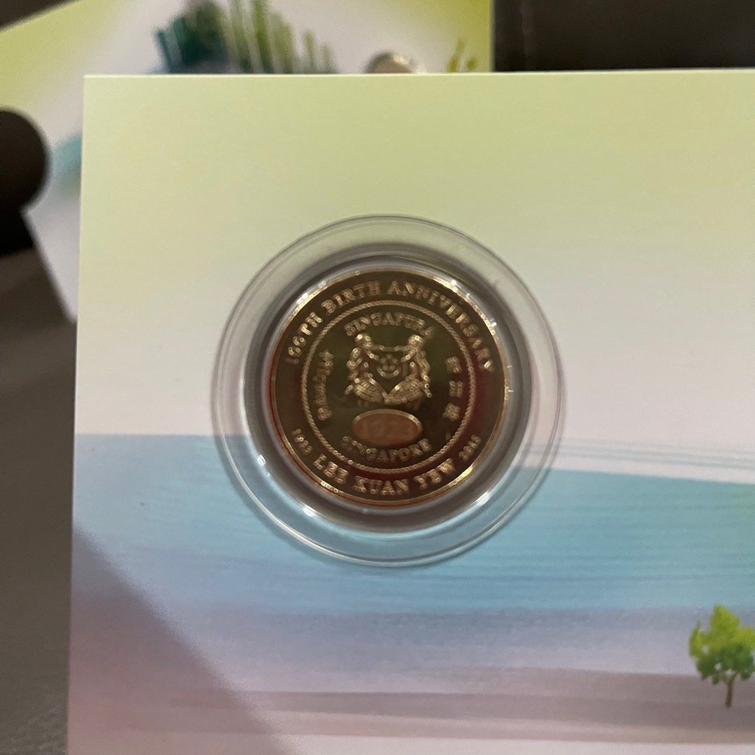 LKY 100 Birth Anniversary Coin, Hobbies & Toys, Memorabilia ...
