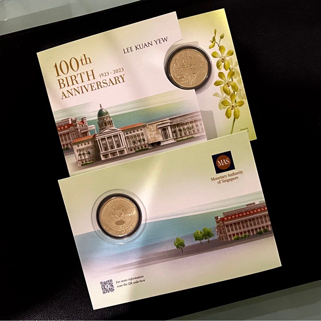 LKY 100 Birth Anniversary Coin, Hobbies & Toys, Memorabilia ...
