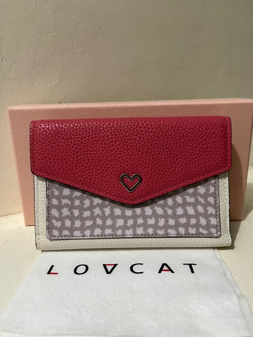 Lovcat Slim Bifold Wallet, Luxury, Bags & Wallets on Carousell