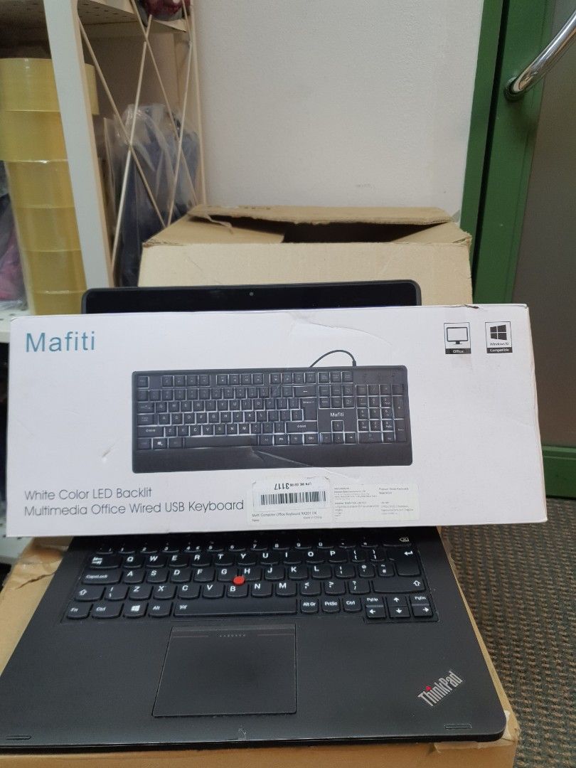 Mafiti whit color led backlit,multimedia office wired usb keyboard ...
