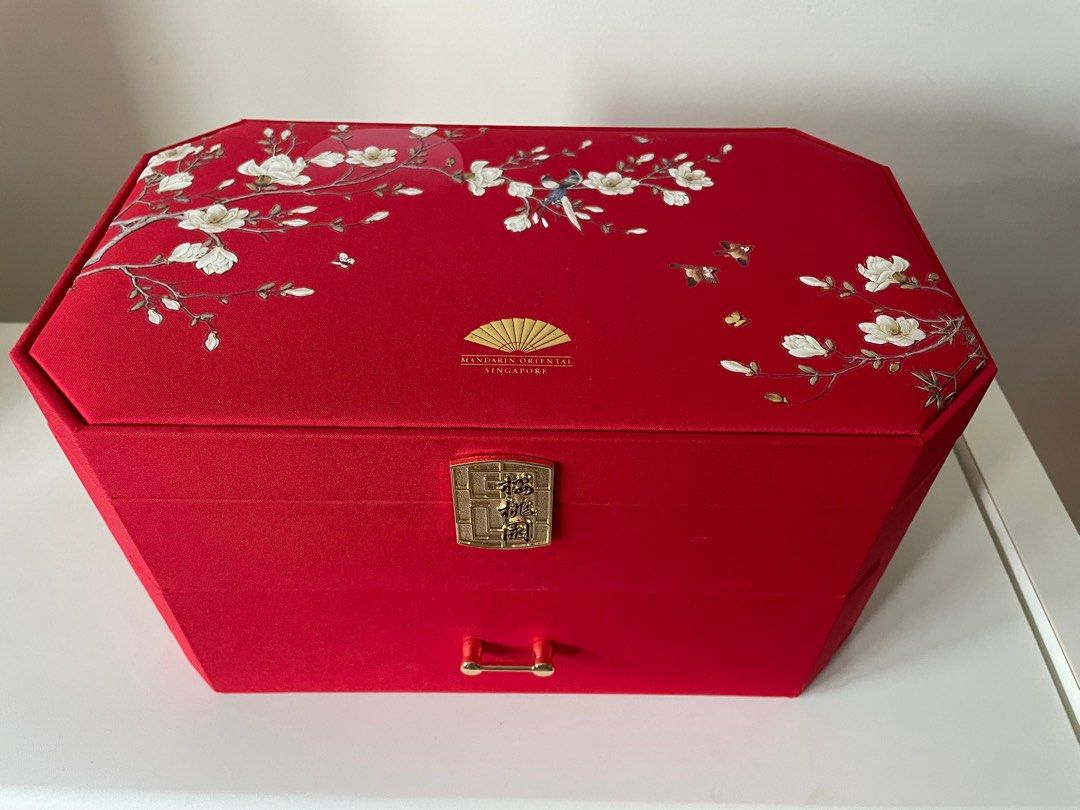 Mandarin Oriental Mooncake Jewellery Box, Furniture & Home Living, Home ...