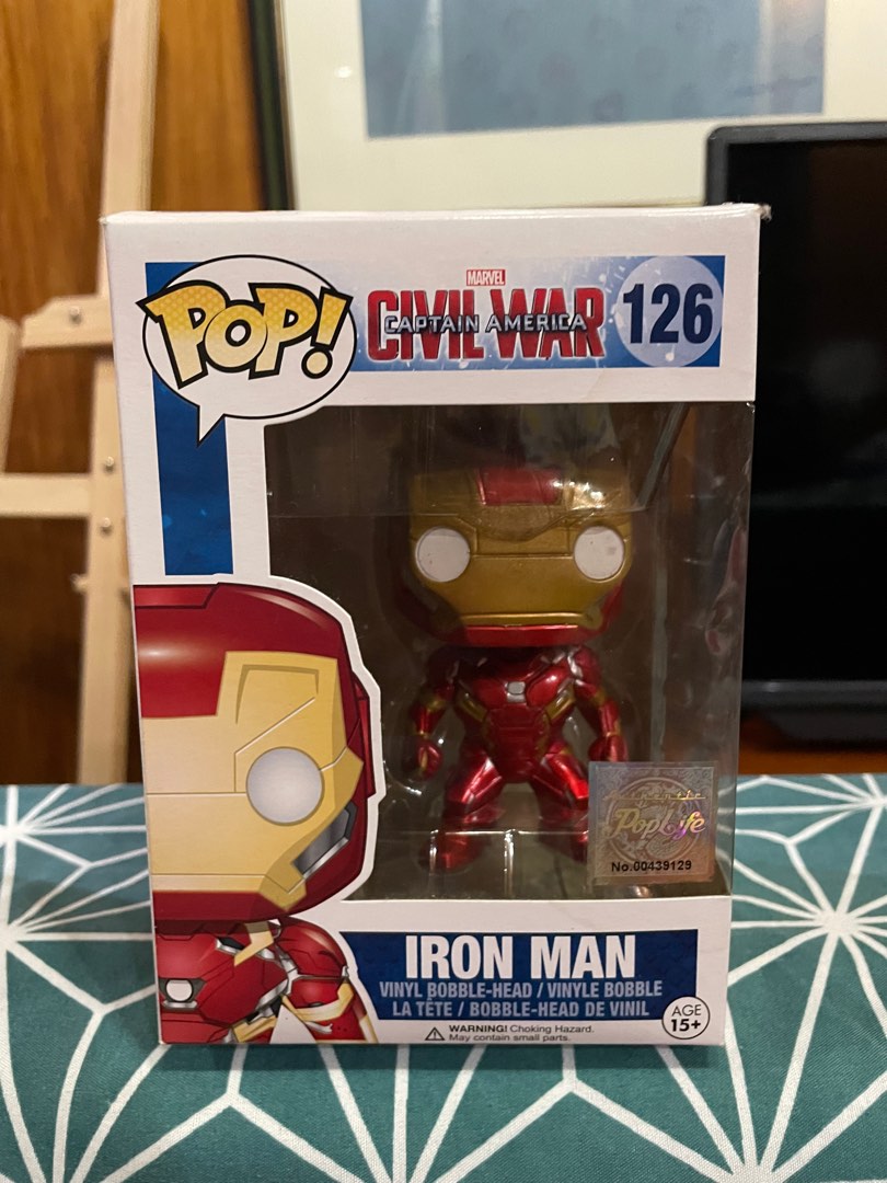 Marvel Avengers Age of Ultron Vision 71 Funko Pop, Captain America ...