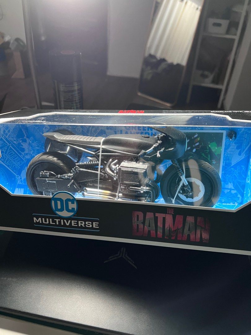 Mcfarlane the batman batcycle, Hobbies & Toys, Toys & Games on Carousell