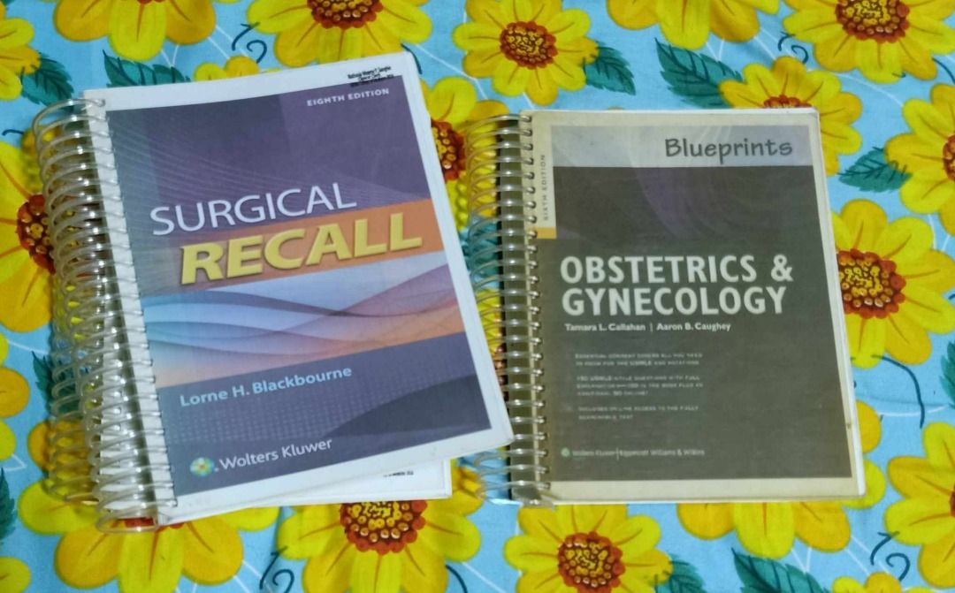 Medical Books - OB Blueprints, Surgery Recall, Hobbies & Toys, Books & Magazines, Textbooks on ...