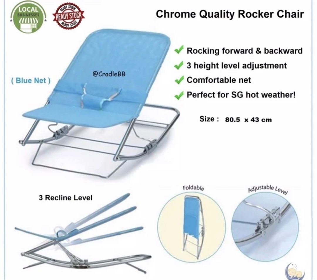 Mesh rocker / bouncer, Babies & Kids, Baby Nursery & Kids Furniture ...