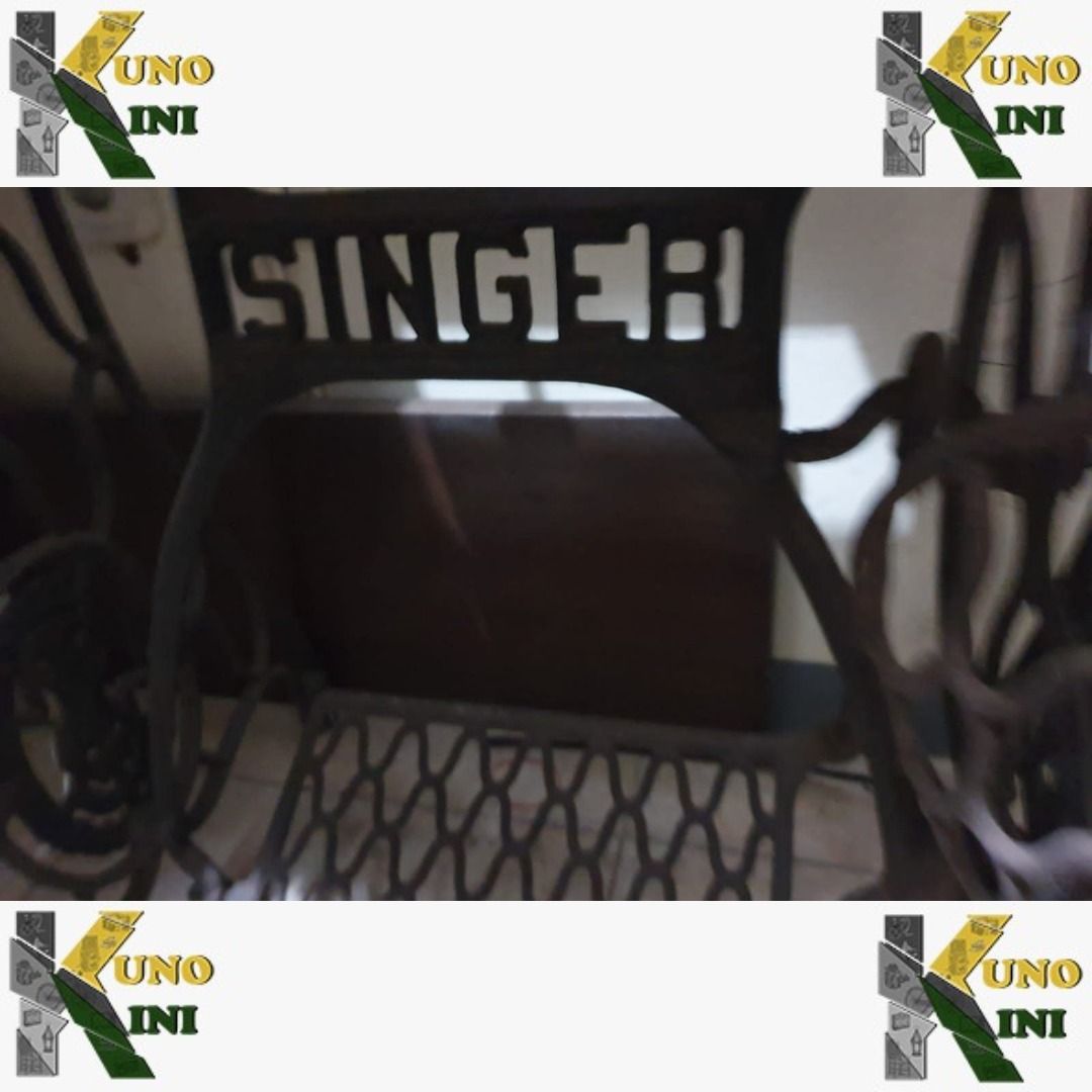 MESIN JAHIT SINGER JADUL UTUH, Antik, Pajangan di Carousell