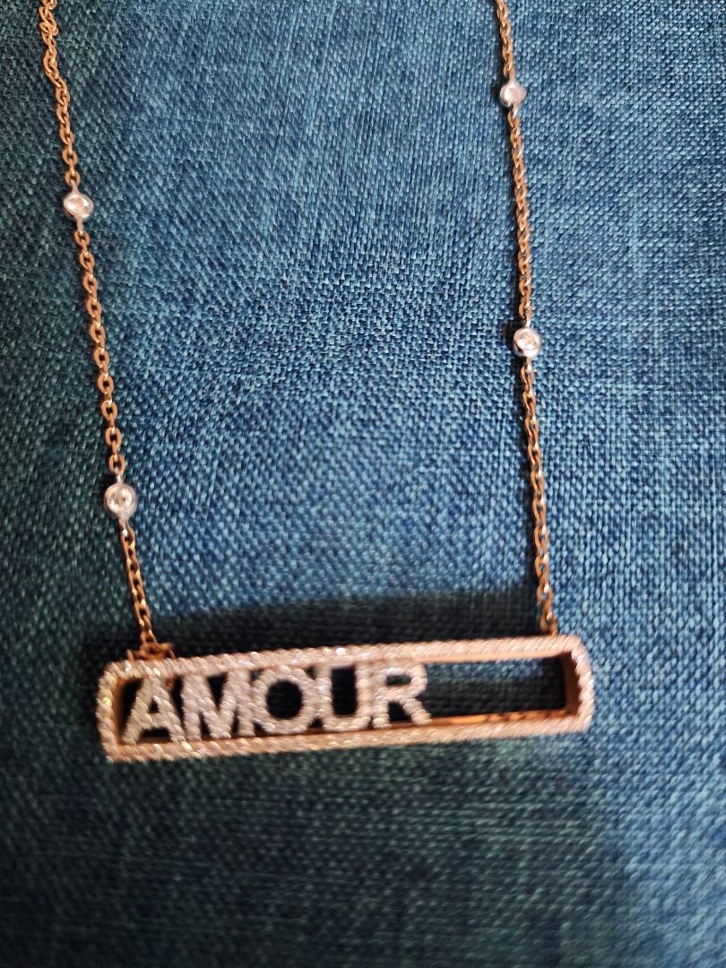 RF JEWELS DIAMOND NECKLACE , Luxury, Accessories on Carousell