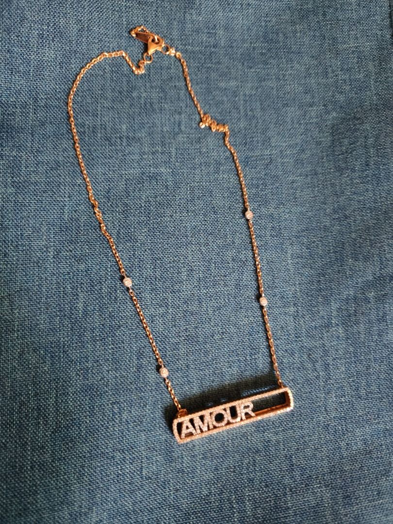 RF JEWELS DIAMOND NECKLACE , Luxury, Accessories on Carousell