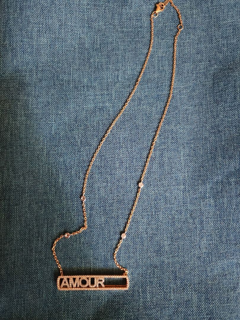 RF JEWELS DIAMOND NECKLACE , Luxury, Accessories on Carousell