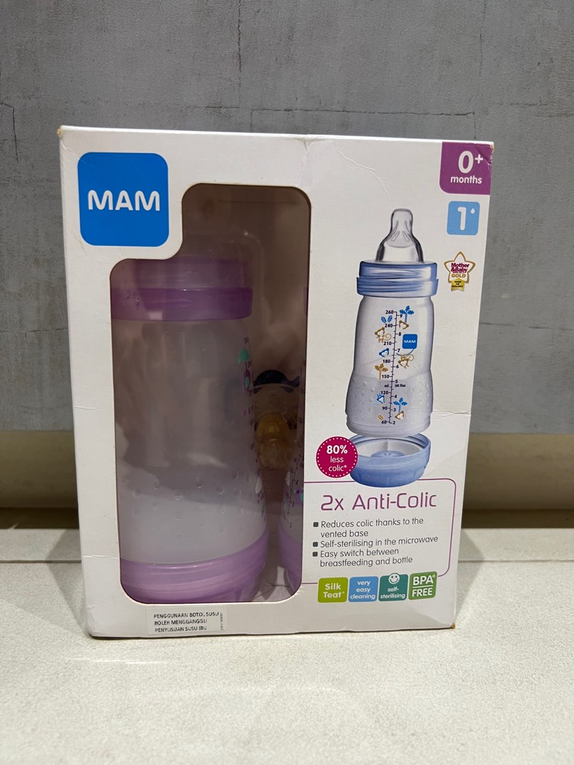 Mam Milk Bottles, Babies & Kids, Nursing & Feeding, Breastfeeding ...