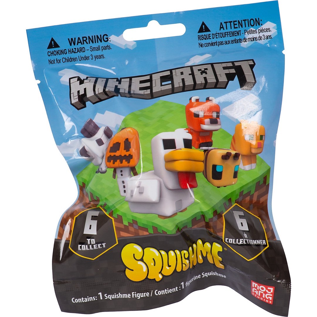 Minecraft SquishMe Squishy, Hobbies & Toys, Toys & Games on Carousell