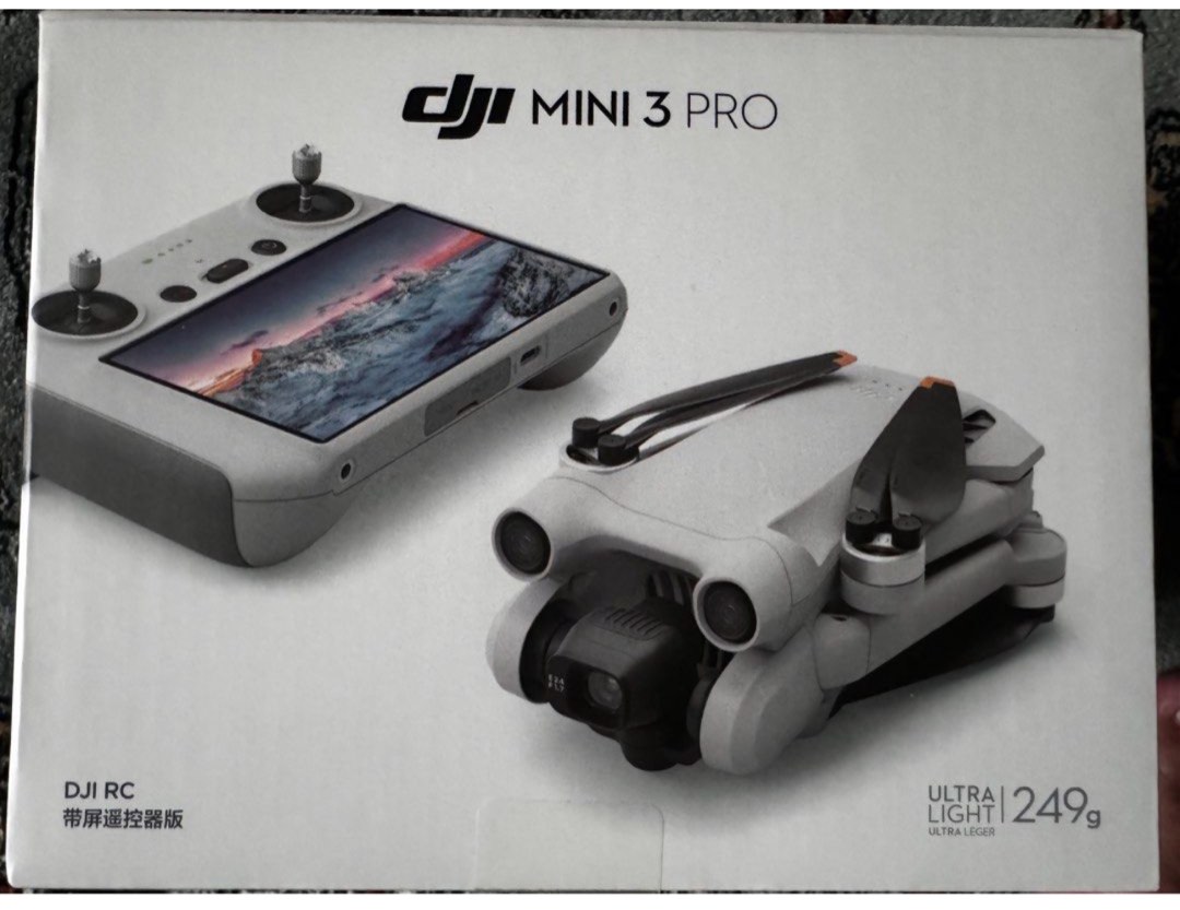 Mini 3 pro with RC fly more package , Photography, Drones on Carousell