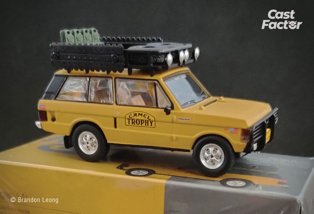 Mini GT 1:64 Range Rover 1982 - Camel Trophy Papua Nuova Guinea Team ...