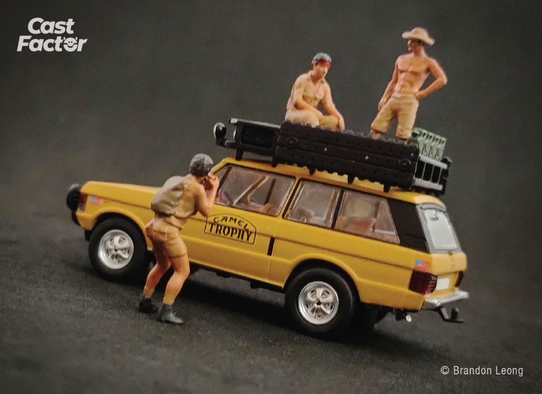 Mini GT #509 Range Rover 1982 Camel Trophy Papua New Guinea Team USA ...
