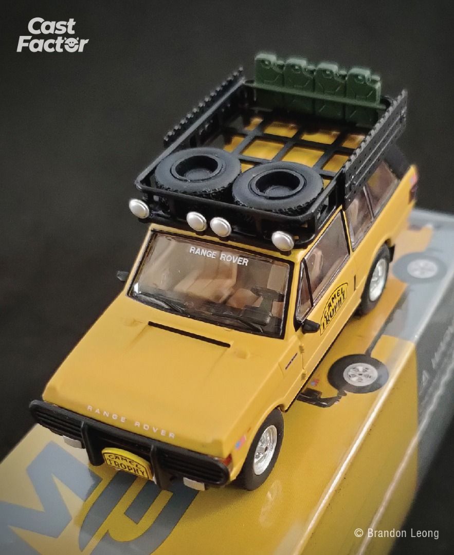 Mini GT #509 Range Rover 1982 Camel Trophy Papua New Guinea Team USA ...