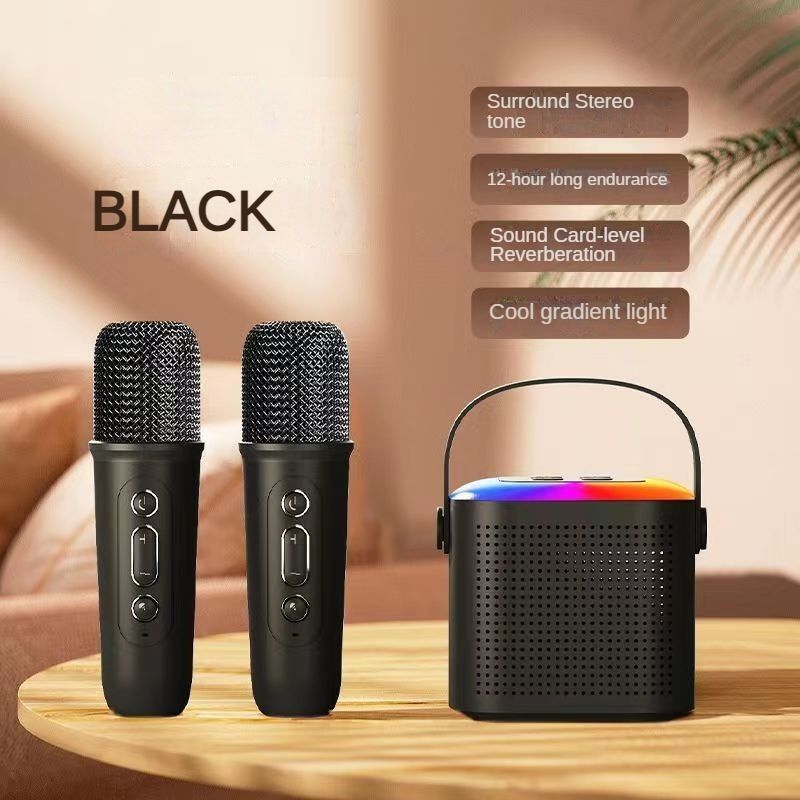 Mini Portable microphone audio integrated microphone home karaoke home ...