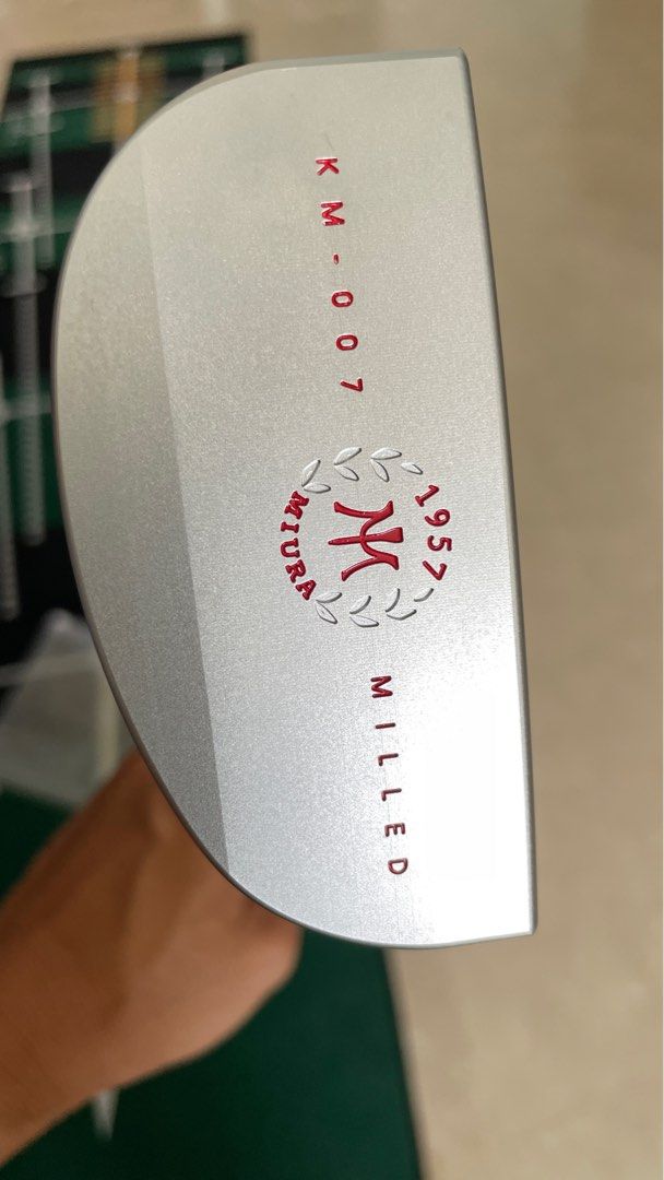Miura KM-007 Putter, Sports Equipment, Sports & Games, Golf on Carousell
