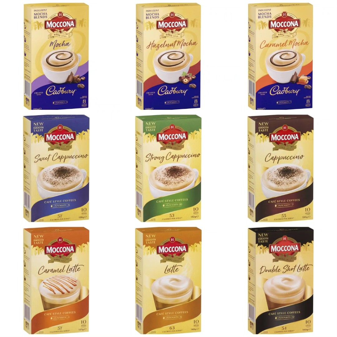 Moccona Coffee Mixes, Food & Drinks, Beverages on Carousell