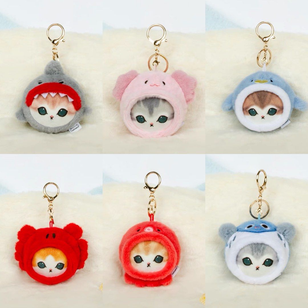 MOFUSAND CATS KEYCHAIN UNDER THE SEA edition, Hobbies & Toys, Toys ...