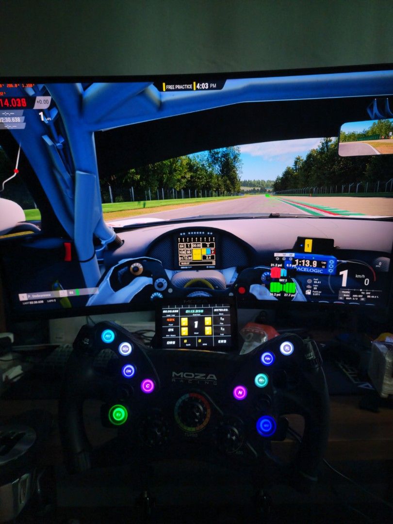 Moza KS Steering Wheel(under warranty), Video Gaming, Gaming ...