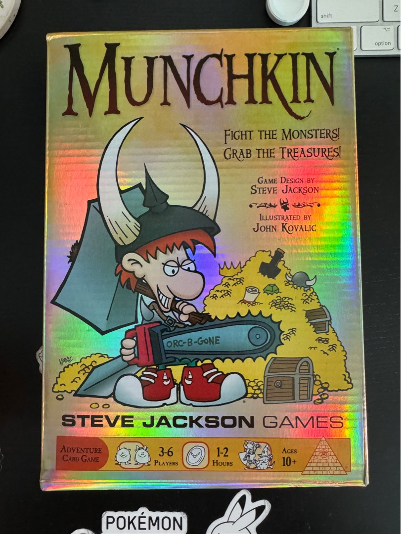 Munchkin card game, Hobbies & Toys, Toys & Games on Carousell