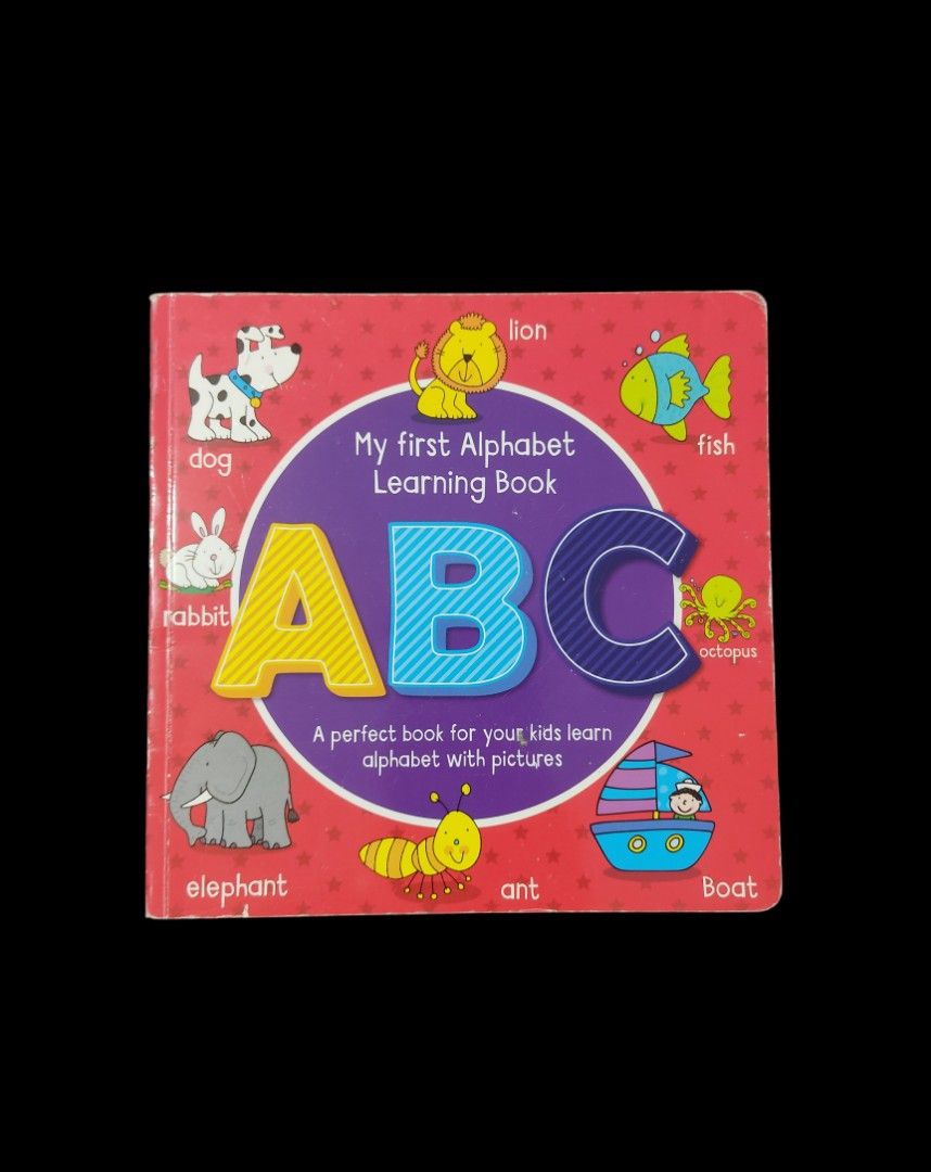 My First Alphabet Learning Book ABC, Hobbies & Toys, Books & Magazines ...