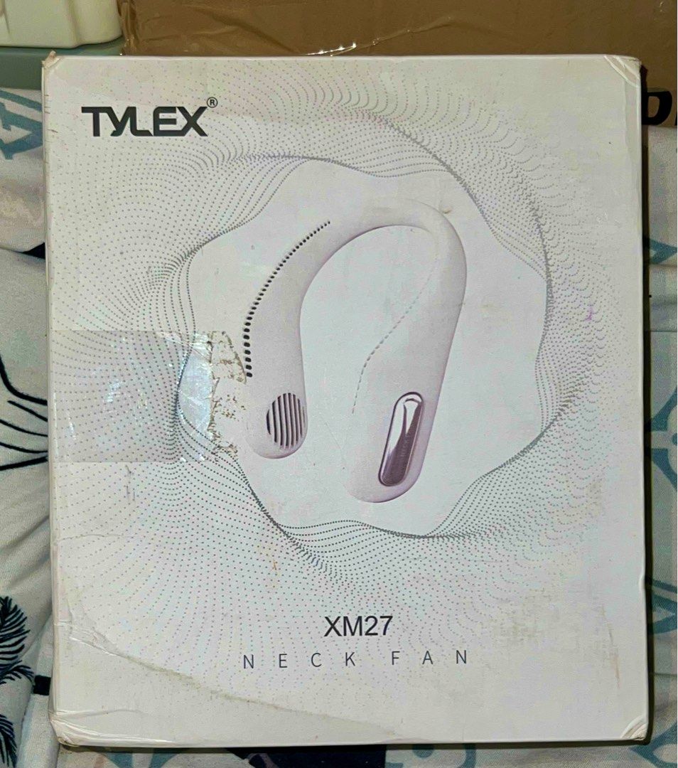 Neck fan TYLEX with box, Furniture & Home Living, Lighting & Fans, Fans ...