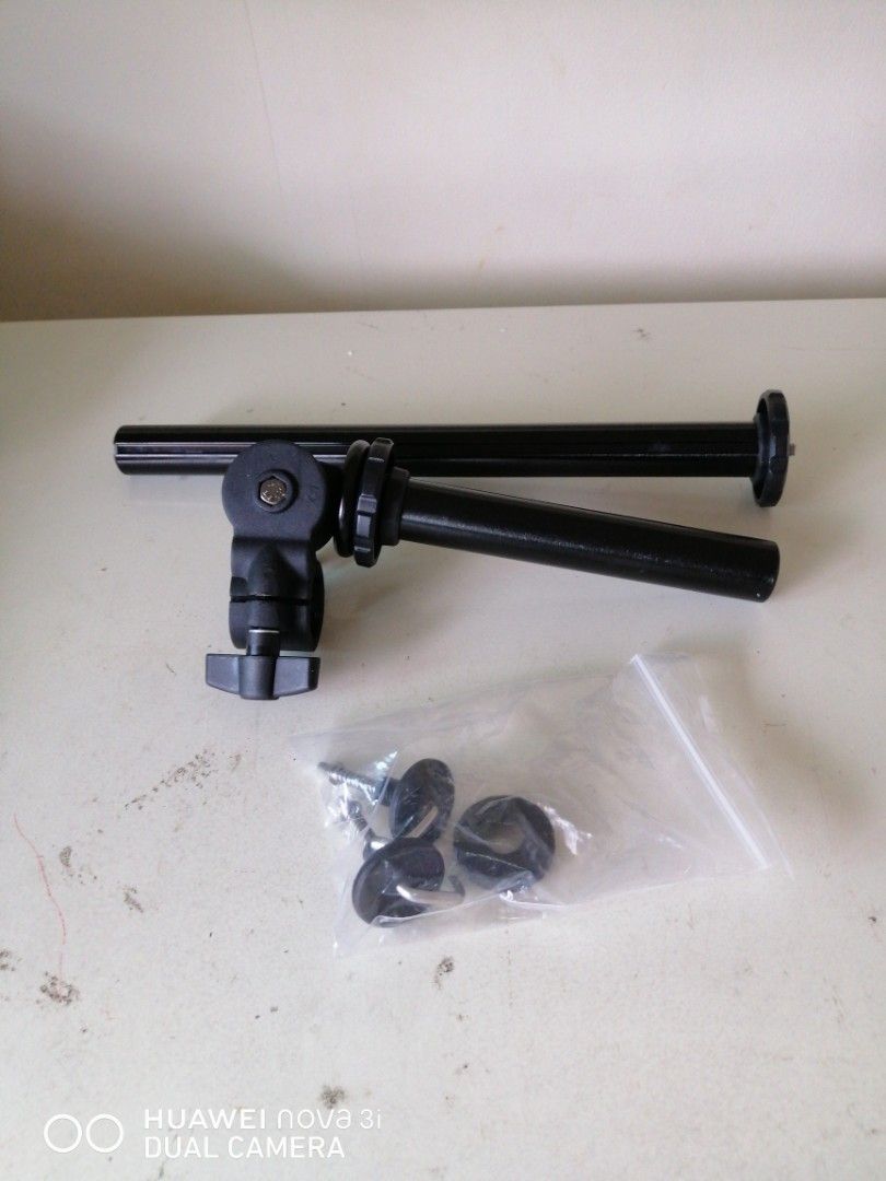 Neewer Camera Tripod Boom Arm: External Multi-Angle Center Column ...