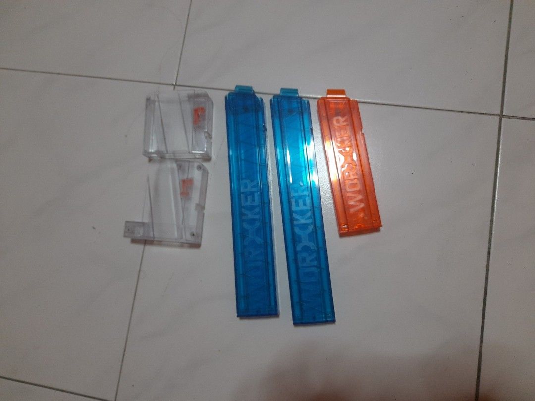 Nerf Angled Talon Magazines Set, Hobbies & Toys, Toys & Games on Carousell