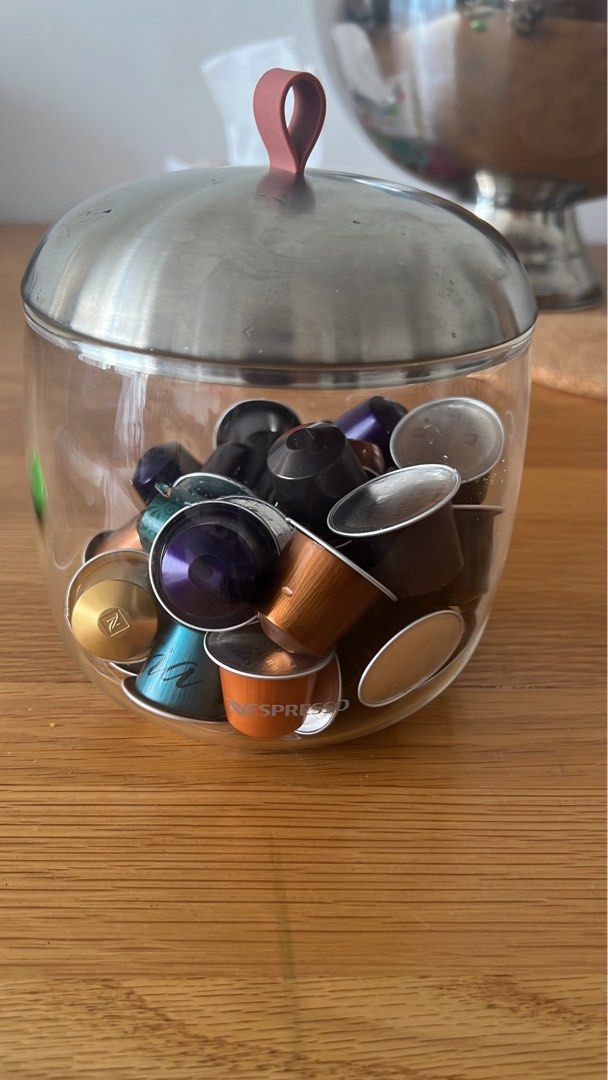 Nespresso pod container like new. No damage. Without capsules, TV ...