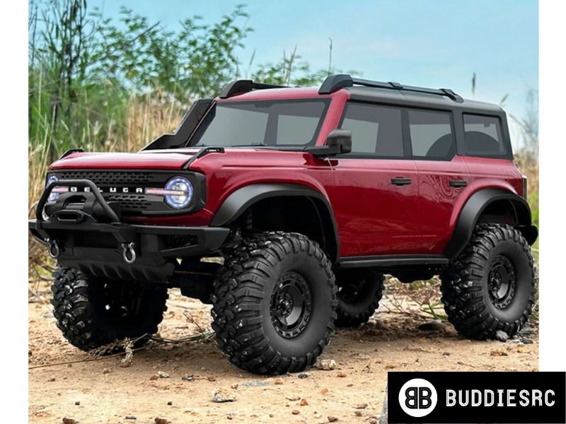 [NEW ARRIVAL] HB R1001 BRONCO 1:10 Full-Scale RC Car 4WD Off-Road Rock ...
