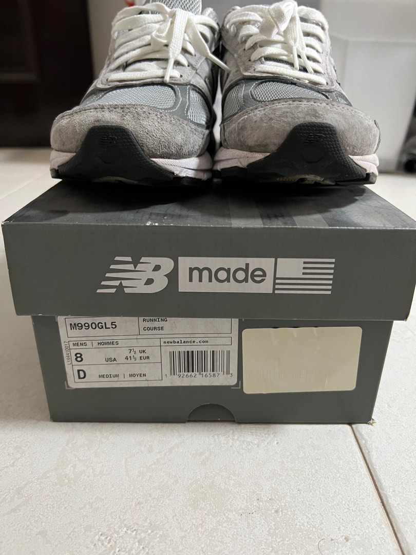 New Balance 990 V5, Luxury, Sneakers & Footwear on Carousell