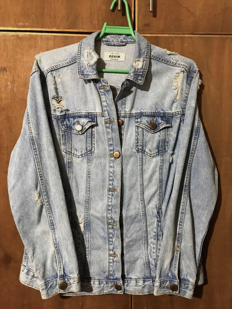 NEW LOOK DENIM JACKET, Men's Fashion, Coats, Jackets and Outerwear on ...