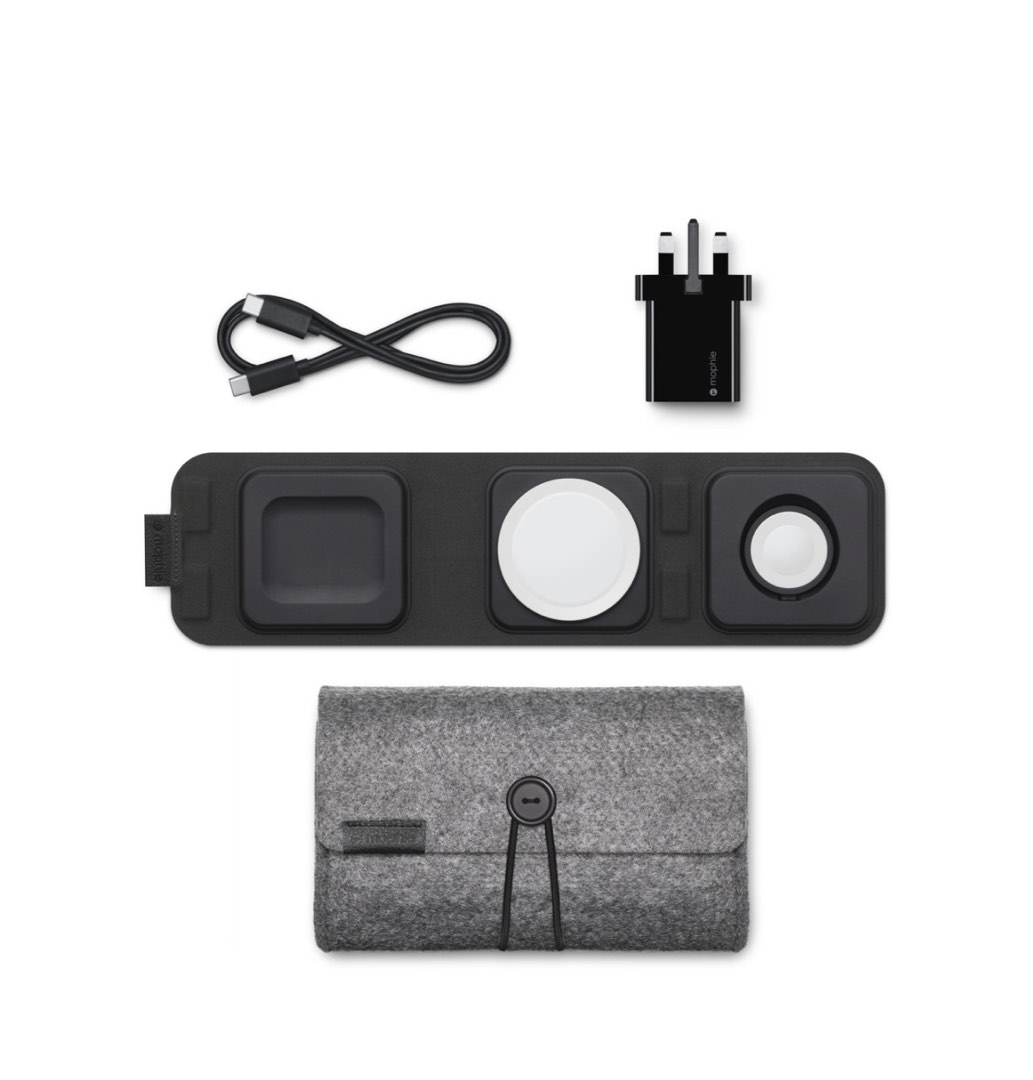 (New) Mophie 3-in-1 travel charger with MagSafe, Computers & Tech ...