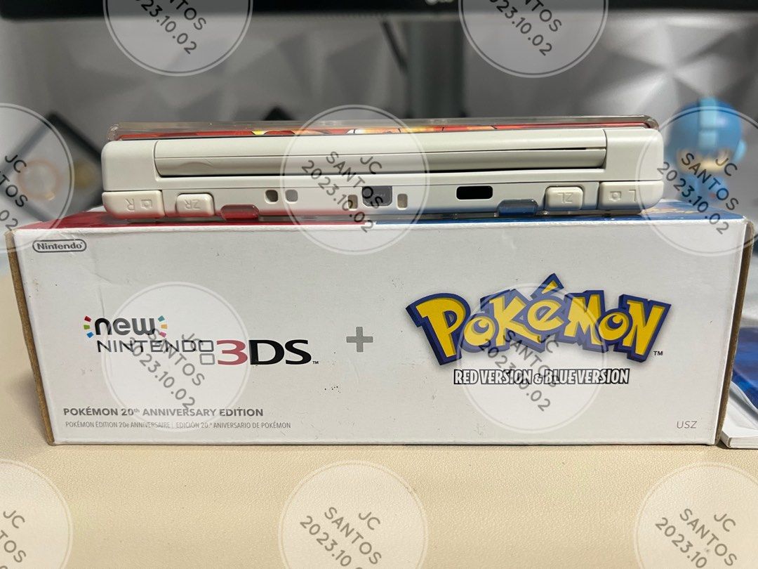 New Nintendo 3DS Pokemon 20th Anniversary, Video Gaming, Video Game ...