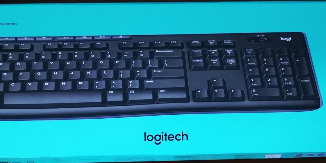 New, sealed in the box logi wireless keyboard and mouse, Computers ...