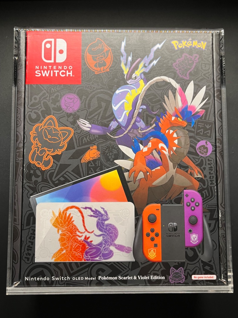 Nintendo Switch Collector’s Acrylic Display Box 4mm Thick | OLED Only ...